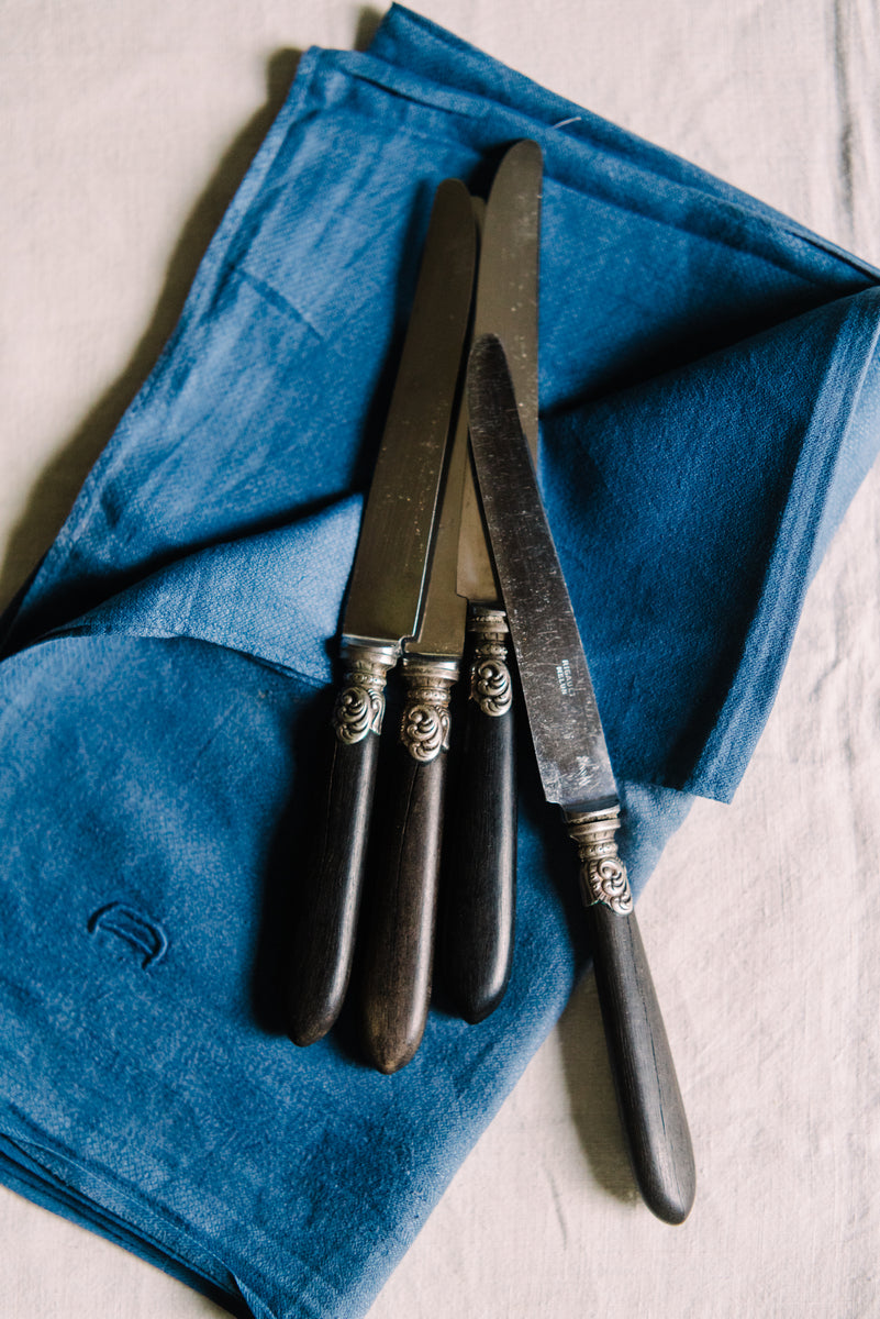 French Ebony Handled Knife Set – Saint Signora